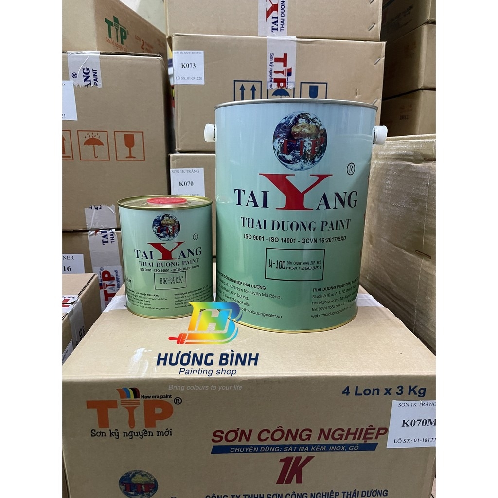 Sơn Taiyang chống nóng 2 thành phần W-100