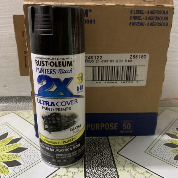 Sơn xịt Rust Oleum - 2X ULTRA COVER SPRAY (nhóm Trắng - Đen)
