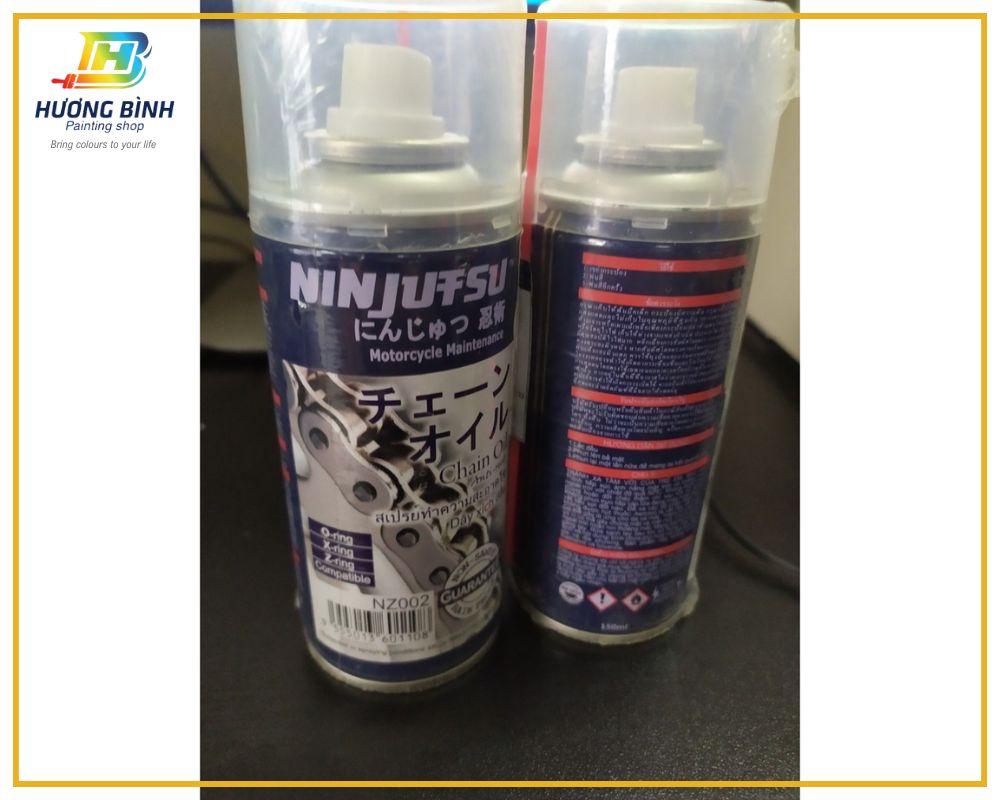 Chai xịt dưỡng sên Ninjutsu - NZ002: Bí quyết bảo vệ và kéo dài tuổi thọ sên xe